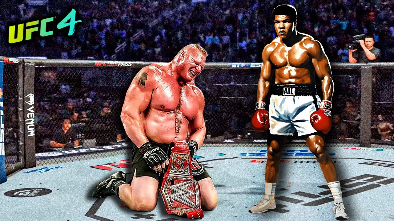 Brock Lesnar vs. Muhammad Ali (EA sports UFC 4) - YouTube