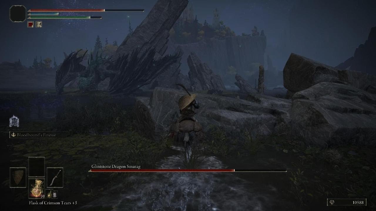 Elden Ring - Glintstone Dragon Smarag - YouTube