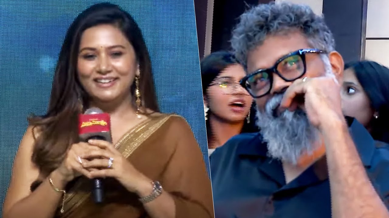 Director Sukumar Wife Thabitha Speech @ Maruthi Nagar Subramanyam Pre ...