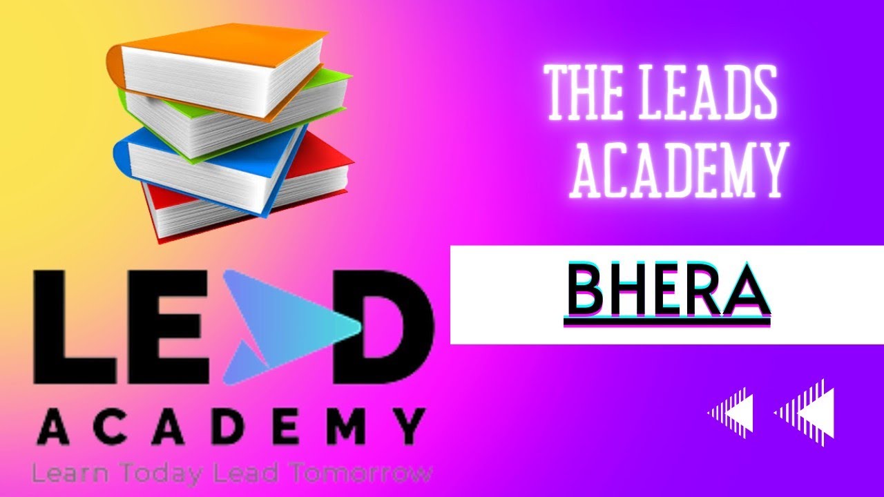 Leads academy Bhera| Learn Today| Lead Tomorrow. - YouTube