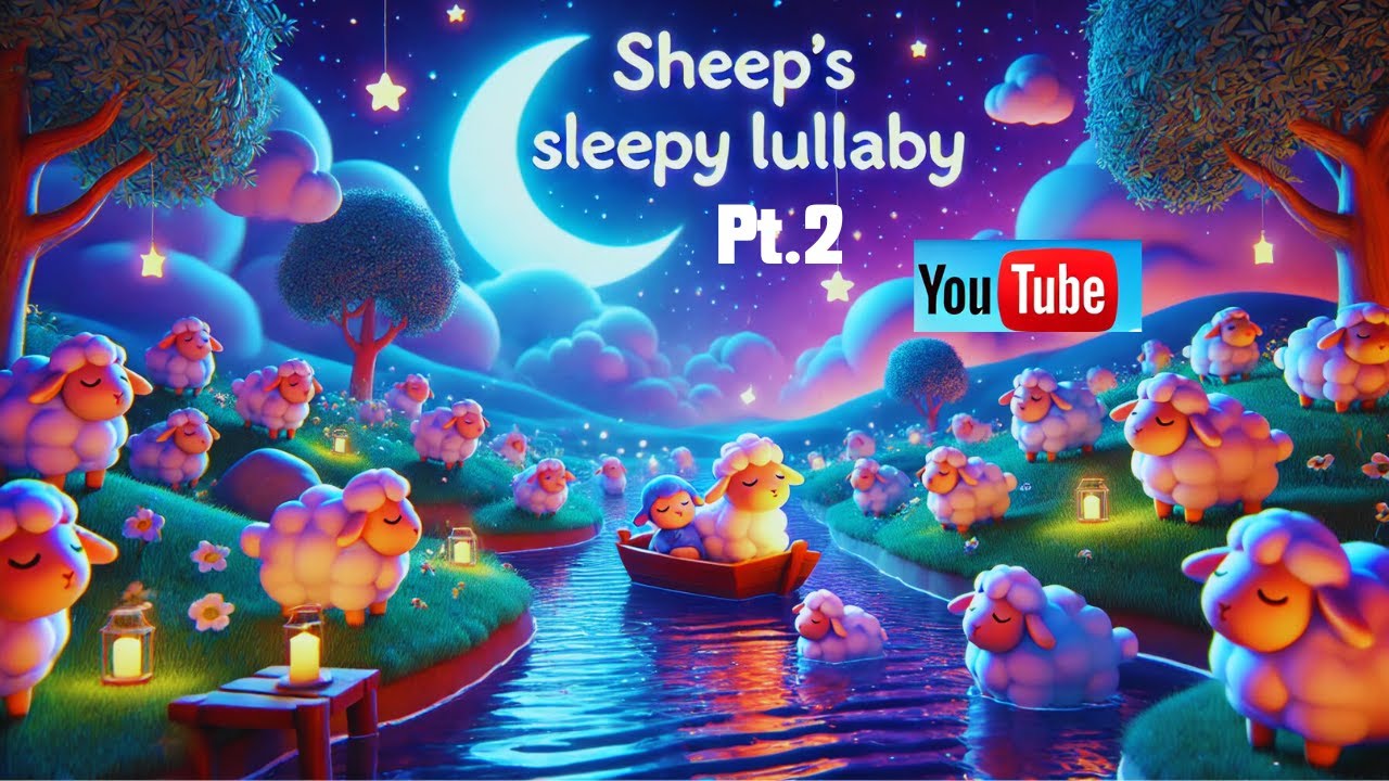 🎶 Sheep’s Sleepy Lullaby Version 2 | Relaxing Bedtime Song for Kids ...