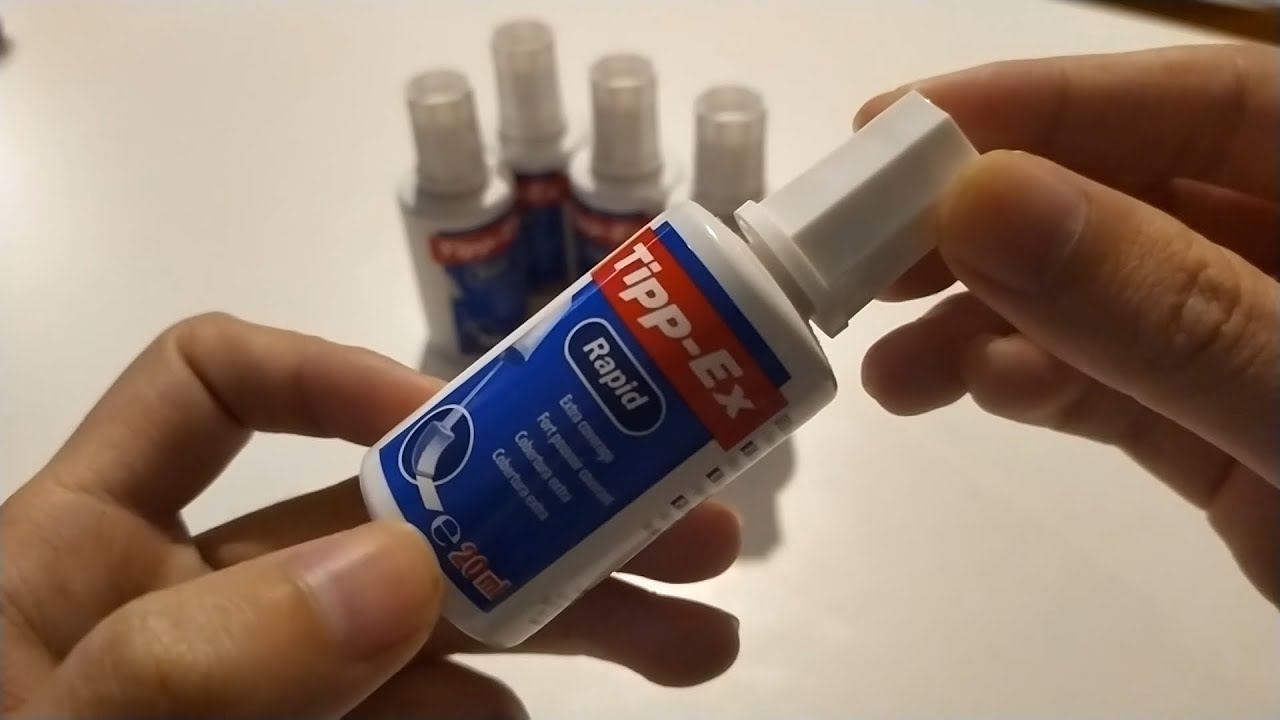 Must Have For School & Collage! | Tipp-Ex Correction Fluid Review - YouTube