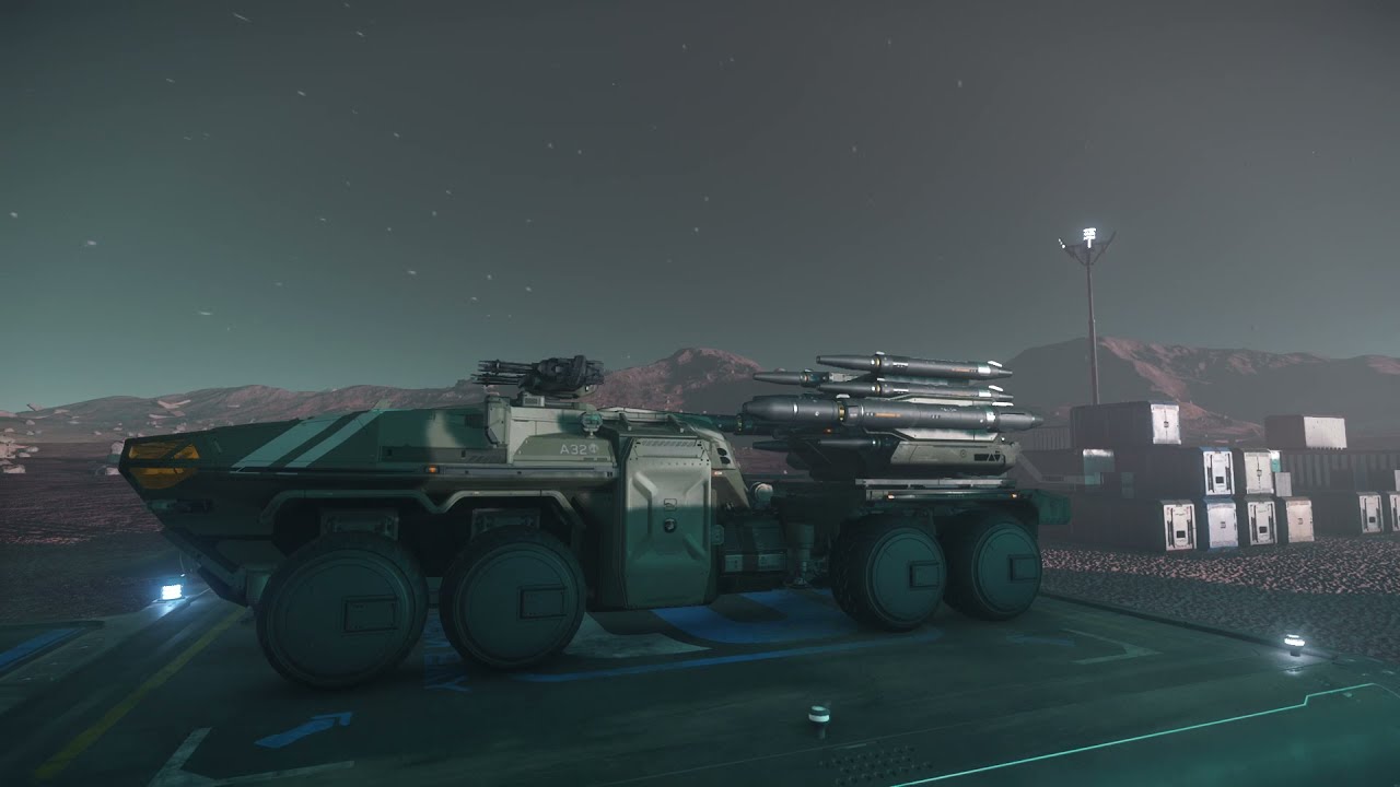 Star Citizen: The Anvil Ballista Snowblind - YouTube