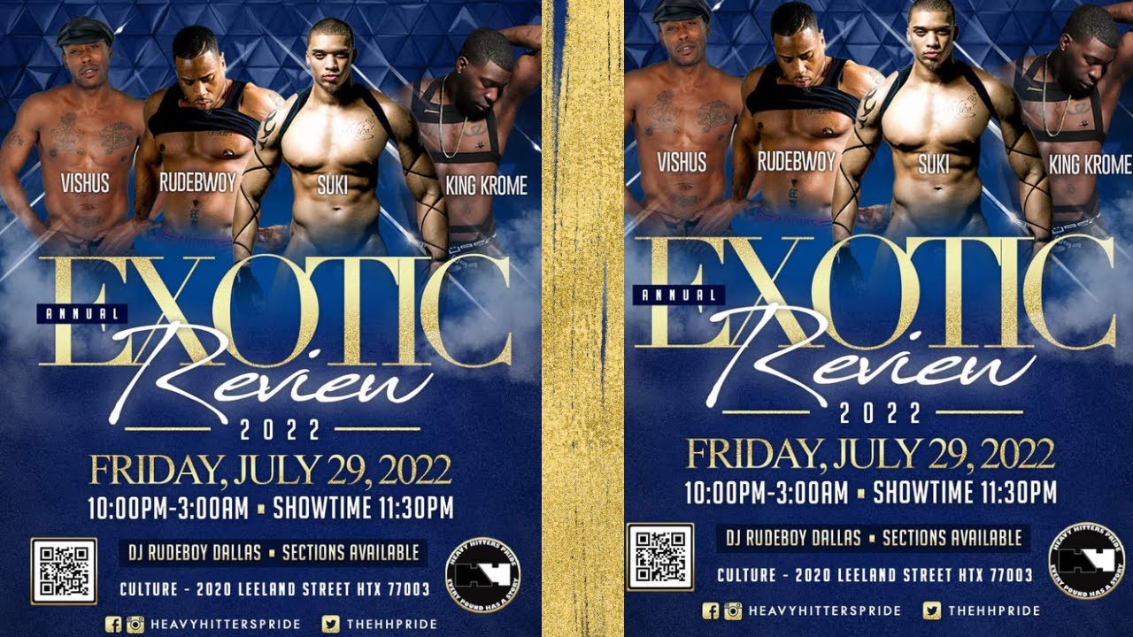 2022 HEAVY HITTERS PRIDE EXOTIC REVIEW | MALE STRIPPERS | DANCERS ...