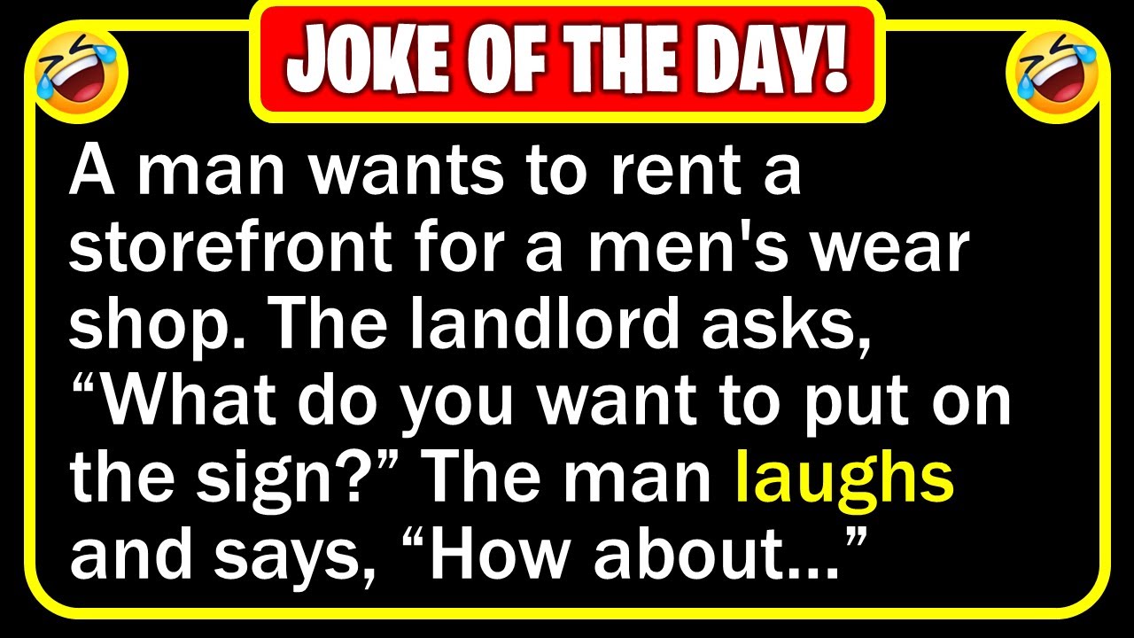 🤣 BEST JOKE OF THE DAY! - A mall manager has three spaces to rent ...