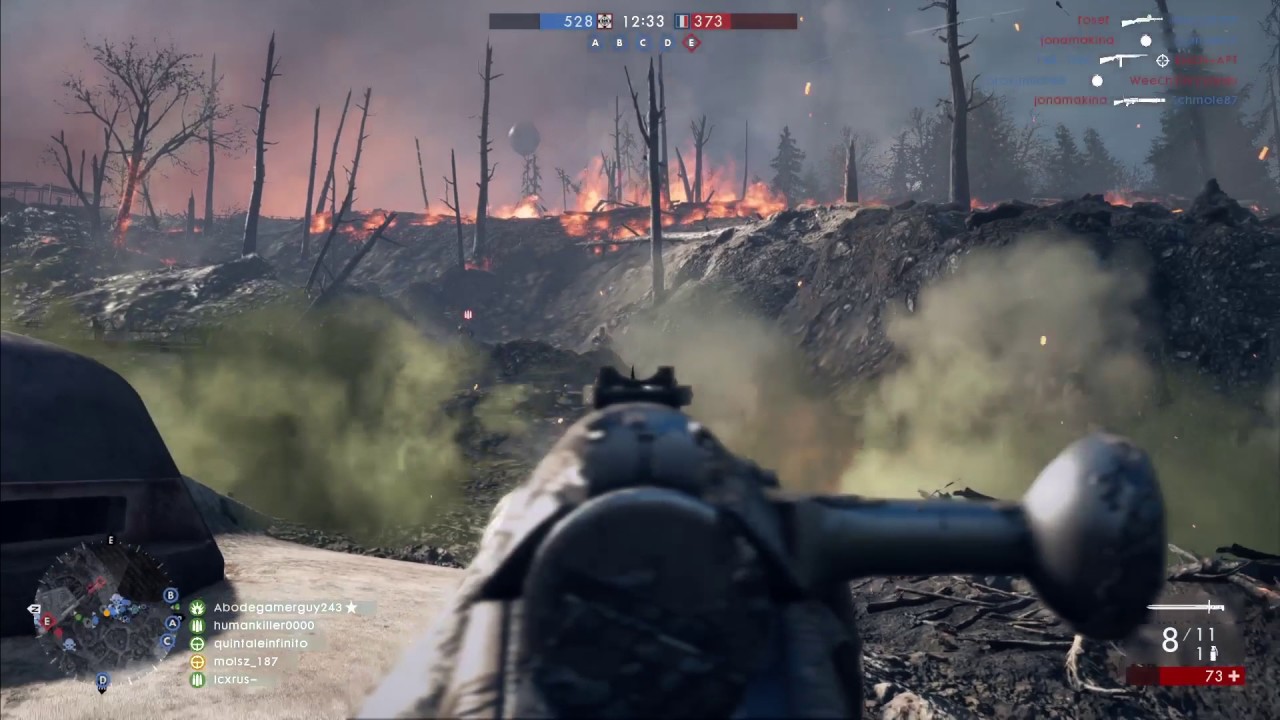 Bf1 moments 1 Machinegun nest denied! (lebel infantry) - YouTube