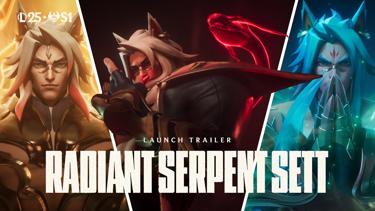 Exalted Skin: Radiant Serpent Sett | Launch Trailer - League of Legends ...