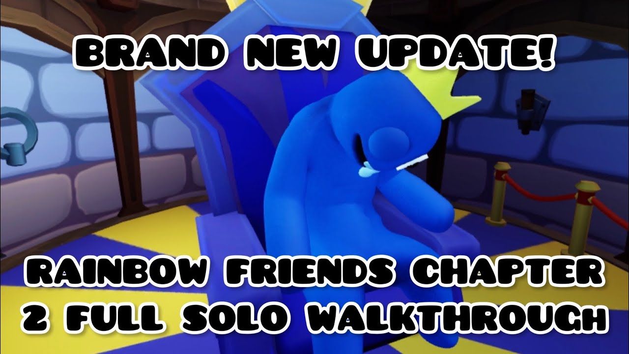 Rainbow Friends! - [Full Solo Walkthrough] | Roblox #roblox # ...