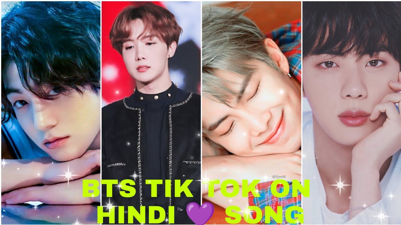 BTS TIK TOK VIDEO ON HINDI SONG - YouTube