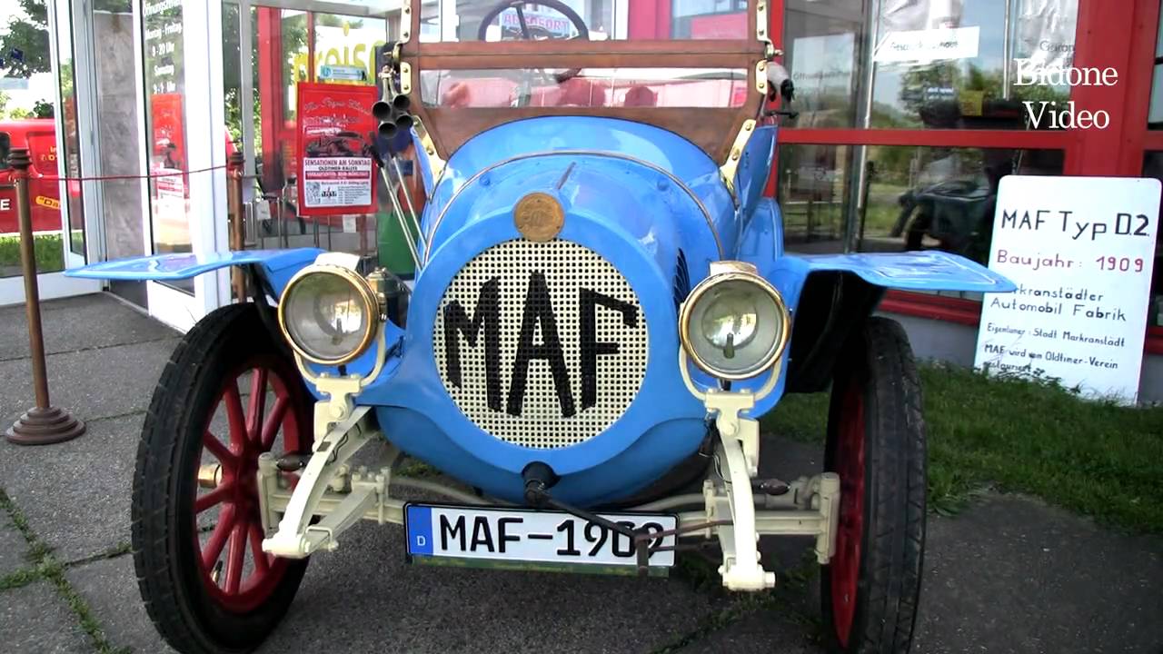 Vintage Cars: Via Regia Classic - the 1910 MAF - Oldtimer - YouTube