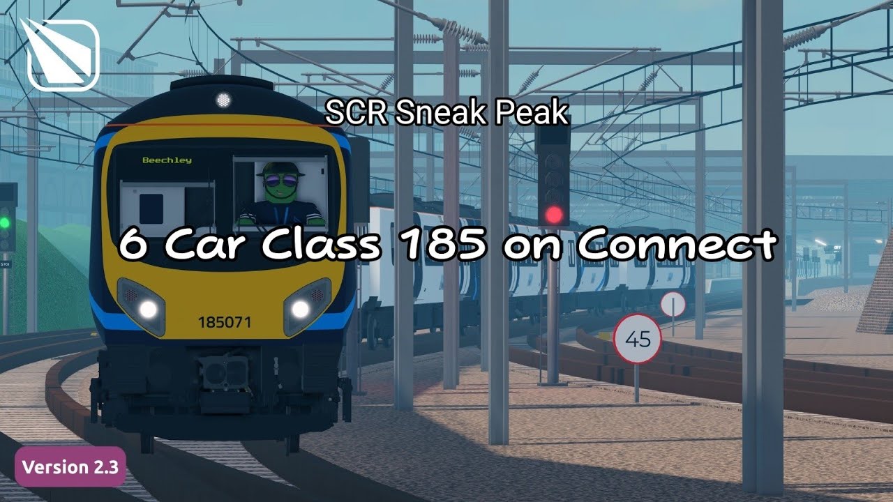 SCR Sneak Peak: 6 Car Class 185 on Connect - YouTube