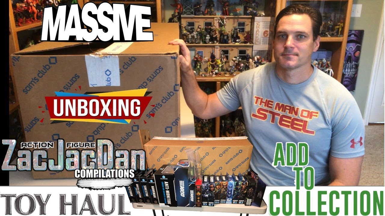 Massive Toy Haul and Unboxing and Adding to the Collection - YouTube