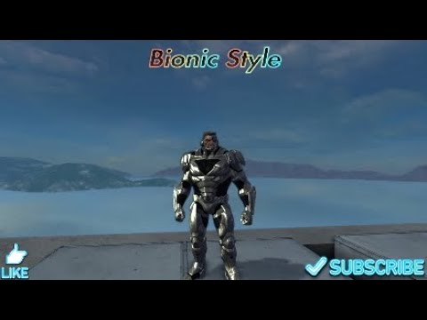 DCUO - Bionic Style (cyborg) - YouTube