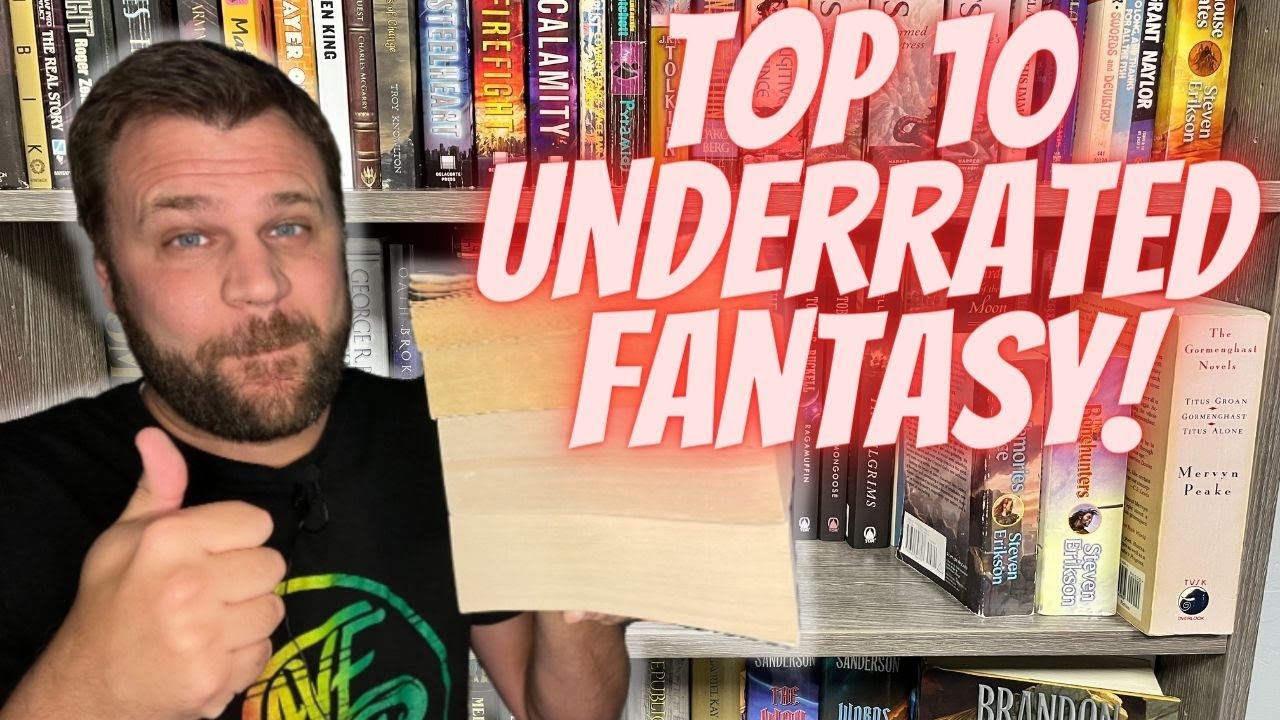 My Top 10 Most Underrated Authors/Books of ALL Time (Top Shelf Books ...