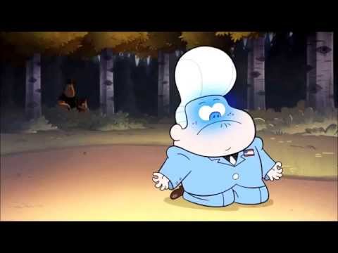 Gravity falls - Gideon's backwards message