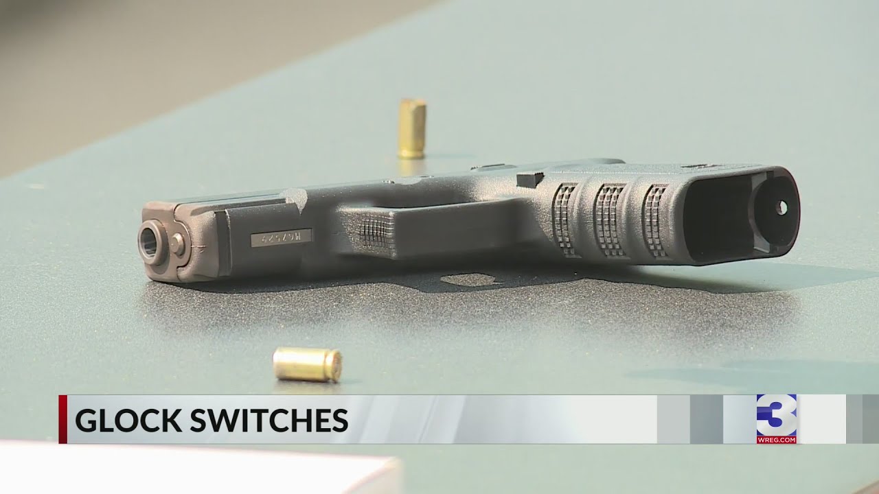 Glock switches used by more criminals in Memphis, West Tennessee - YouTube