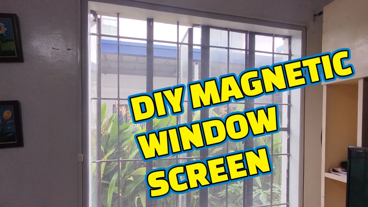 MAGNETIC WINDOW SCREEN - YouTube