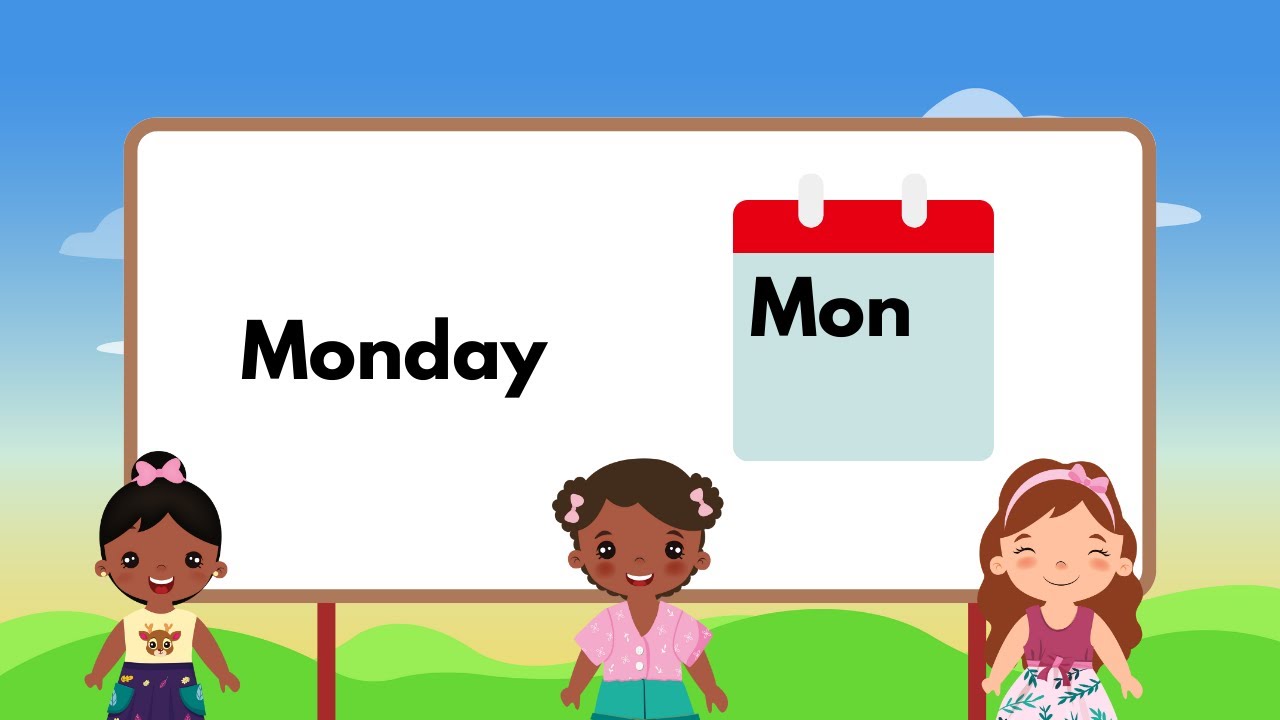 Days of the Week Song | 7 Days Of The Week | KIDS WONDER GARDEN - YouTube