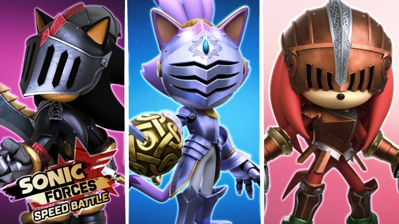 Knights Of The Round Table Gameplay | Sonic Forces: Speed Battle - YouTube