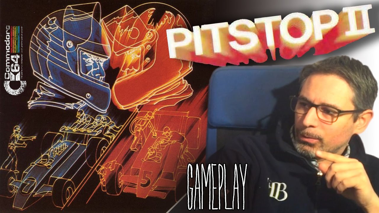 Pitstop 2 - Gameplay retrò Commodore 64 - YouTube