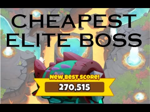 Cheapest Elite Boss | Elite Bloonarius in $270,000 - YouTube