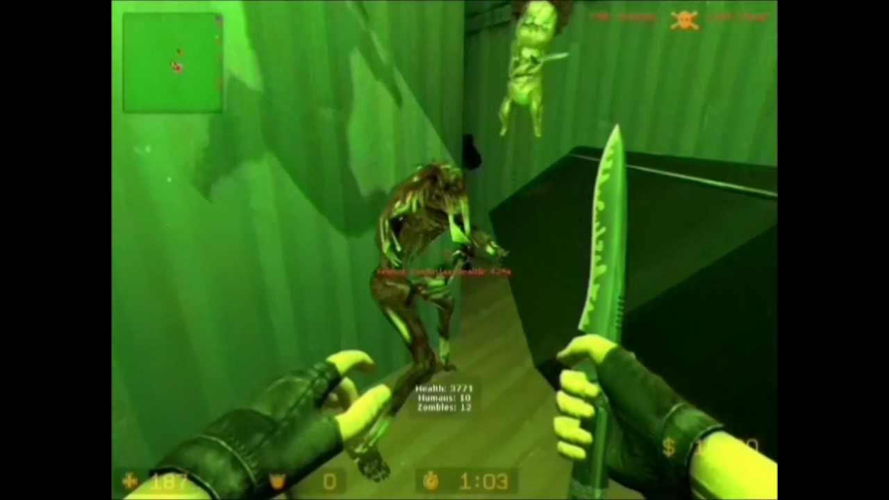 Retarded Running Zombie!!! - YouTube