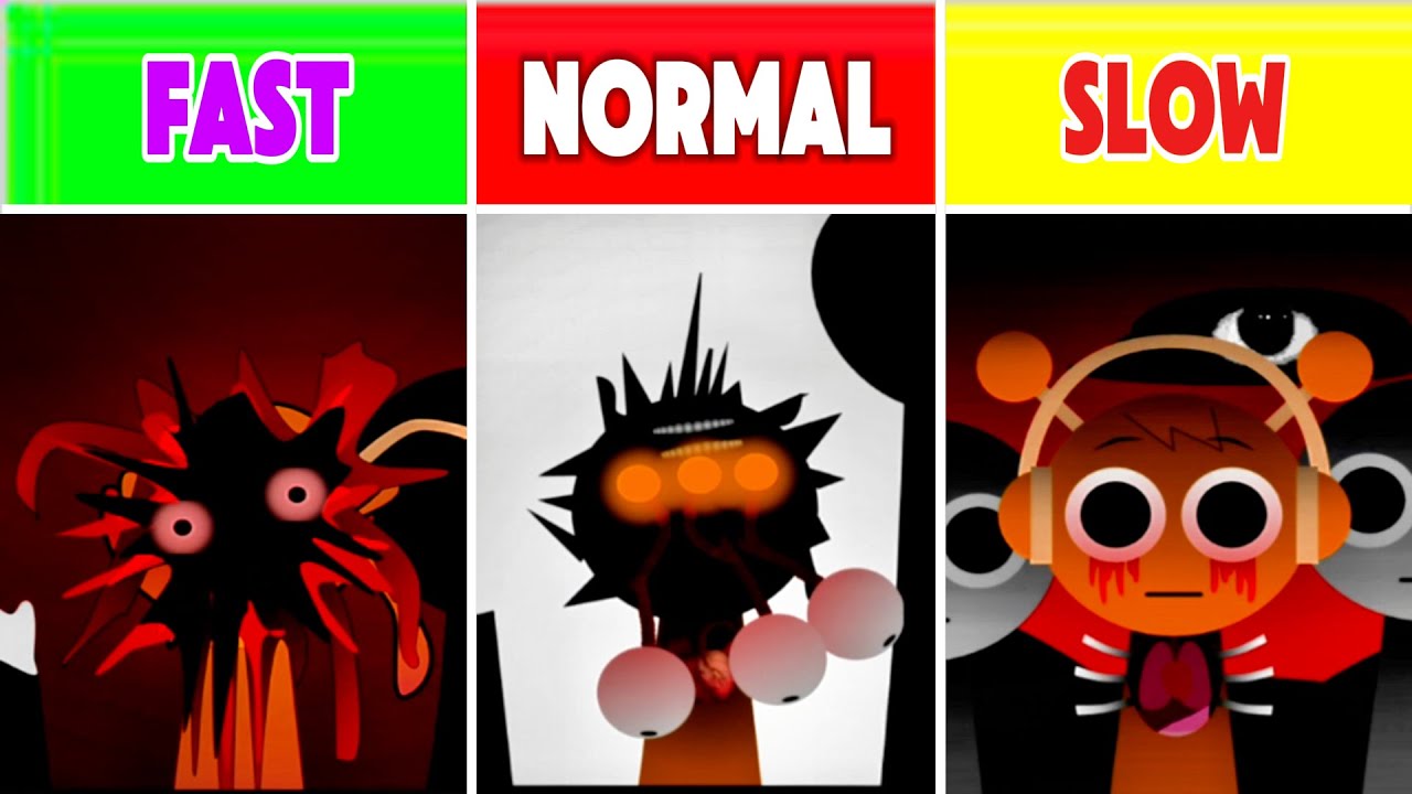 OREN Speed Evolution! Normal to Ultra Fast (Phase 1-15) | Incredibox ...