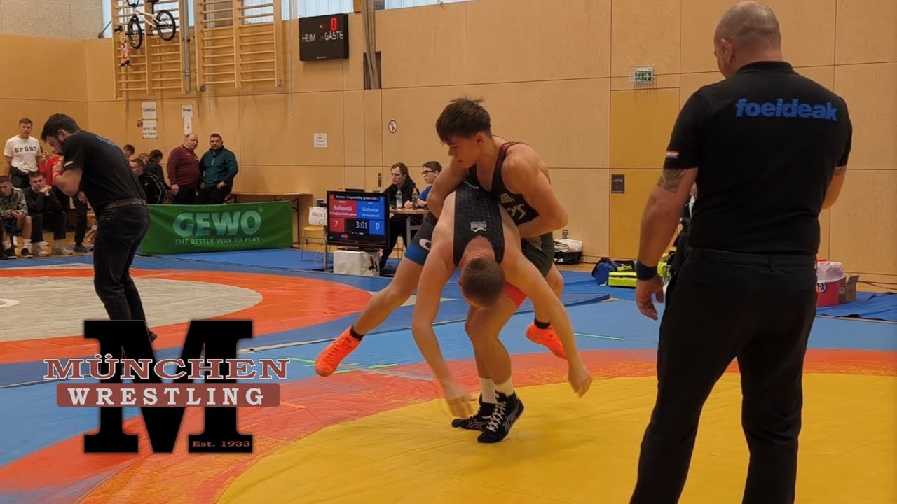 Wrestling Munich Kids Open 2024 (U17) 71kg | GR | GOTTFRIED vs ...