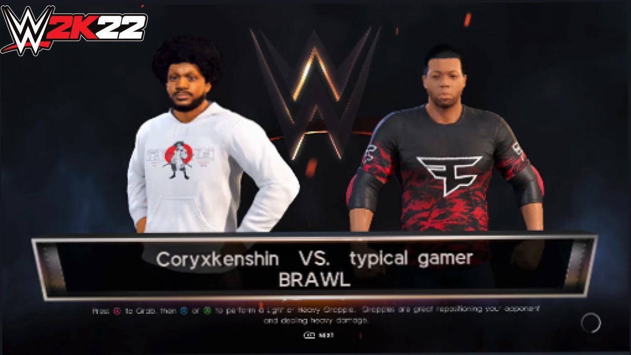 WWE 2K22: YT Backstage Brawl - YouTube