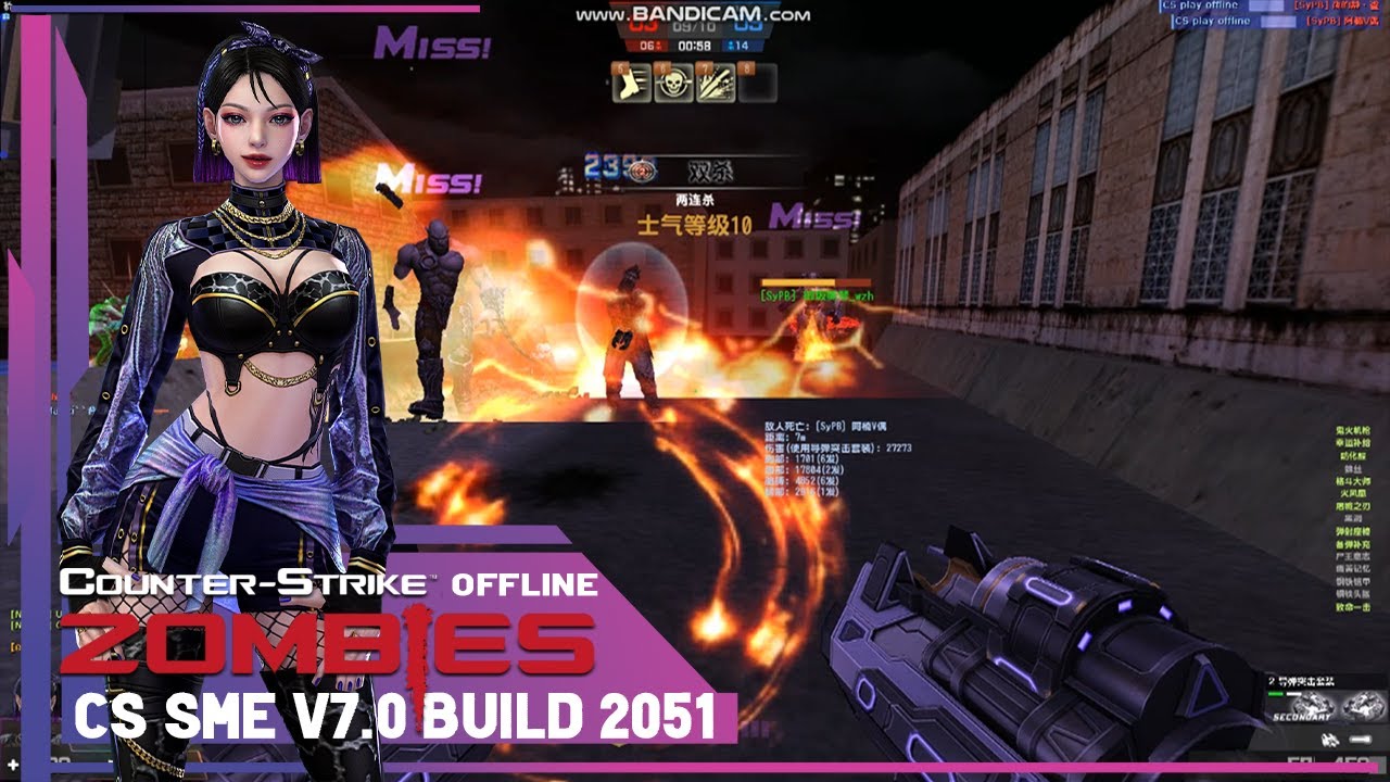 CS SME v7.0 Build 2051 Twin Hawk Zombie Z Gameplay [ EP 6 ] - YouTube