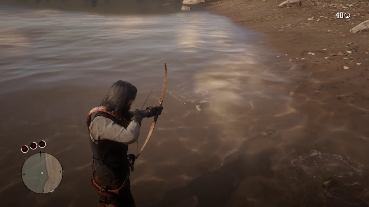 Red Dead Redemption 2 bow fishing - YouTube