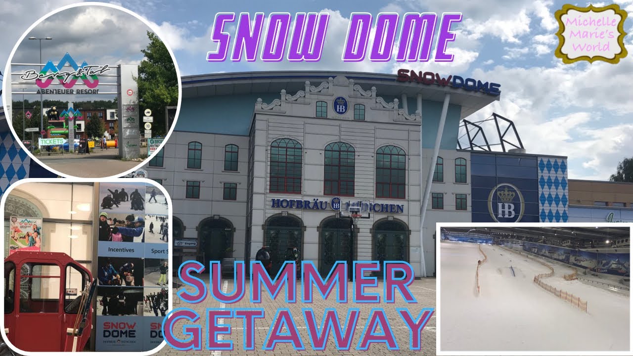 Snow Dome || Indoor snow track || Indoor Schneebahn || Summer getaway ...