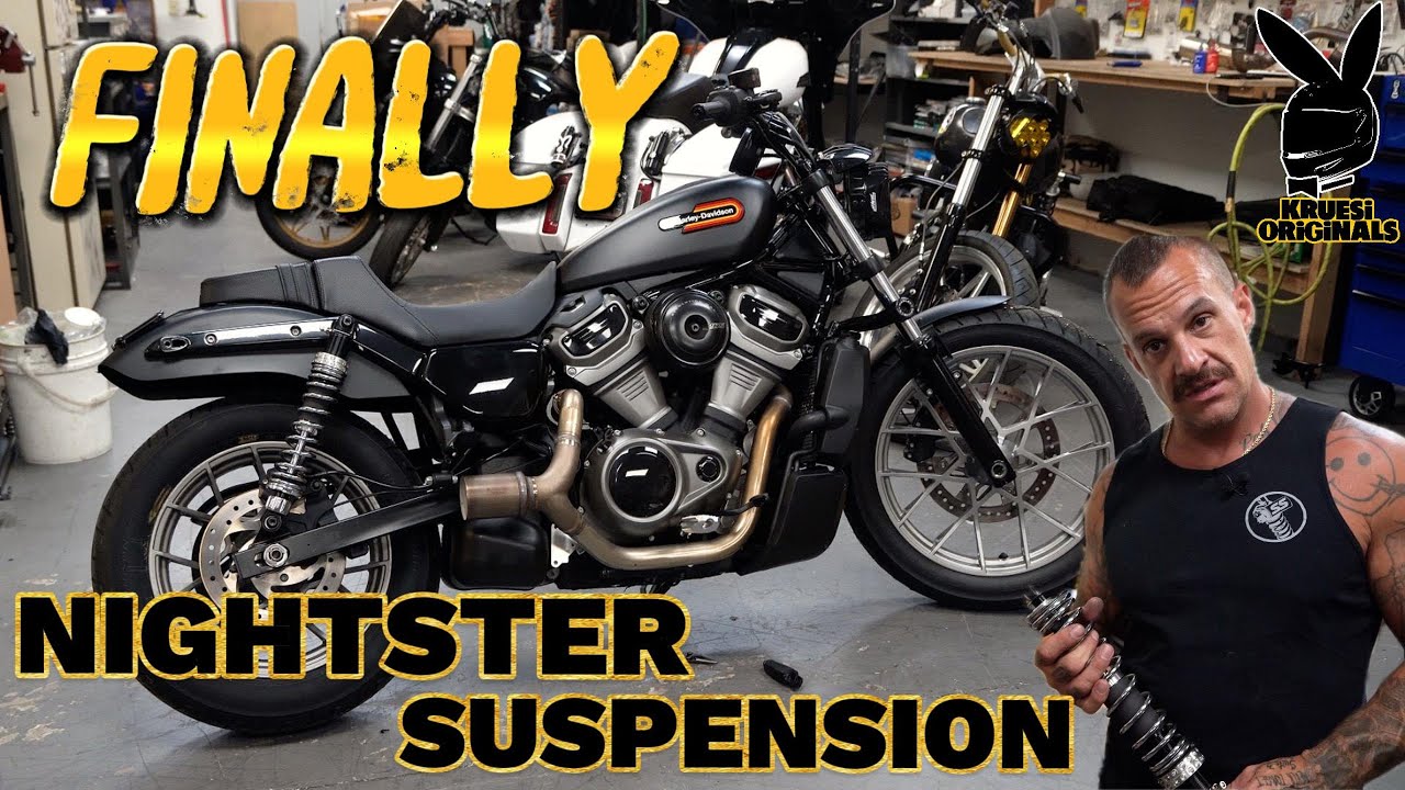 2024 Nightster gets REAL suspension - Kruesi Vlog #122 - YouTube