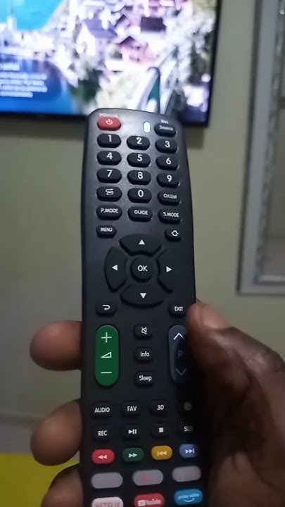 COMO PROGRAMAR CONTROL REMOTO UNIVERSAL PARA CUALQUIER TV - YouTube