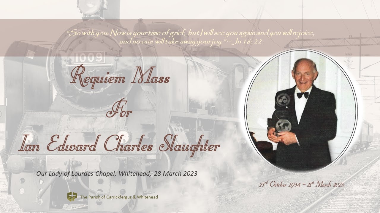 Requiem Mass for Ian Slaughter - YouTube