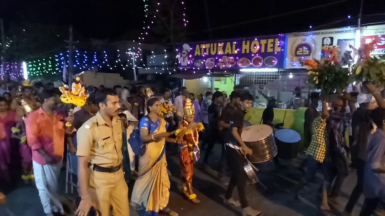 Kuthiyottam at Attukal Devi Temple 2018 - YouTube