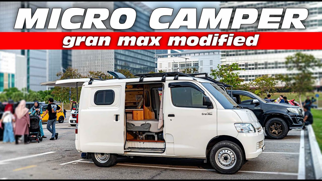 Modified Gran Max to Micro Camper Van - YouTube