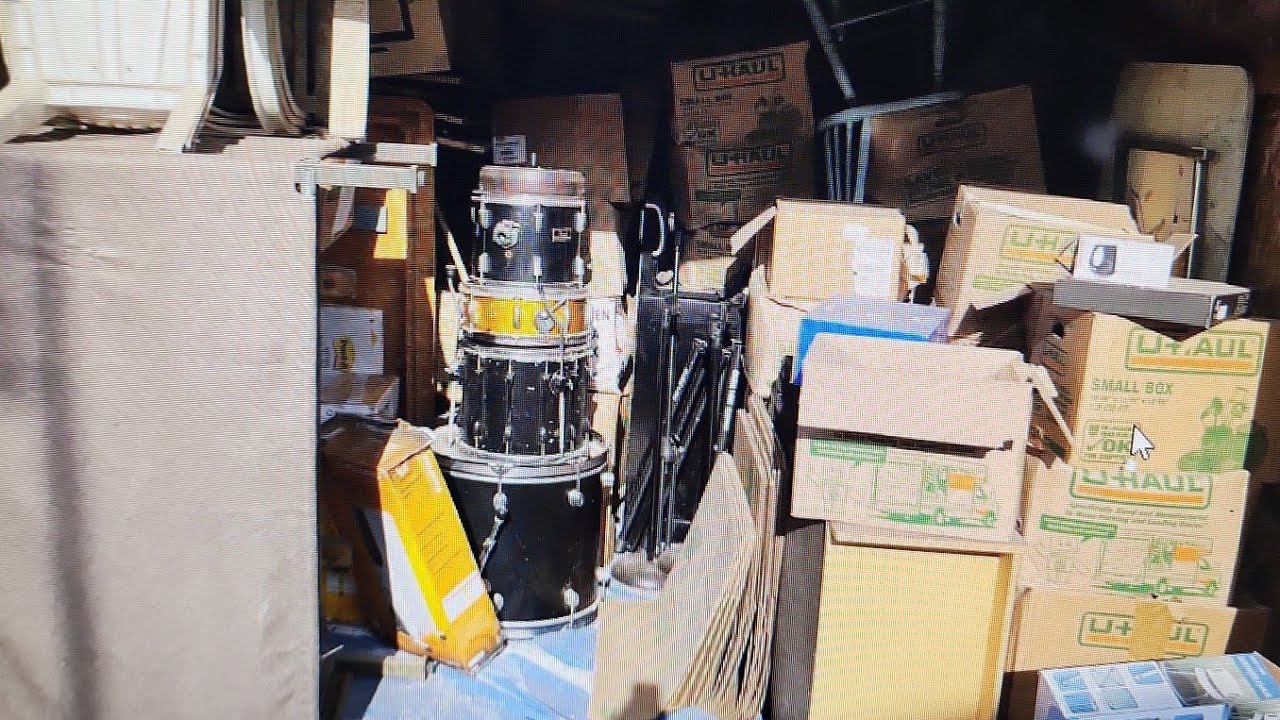 I bought an abandoned storage unit. Great finds. #godbless,# ...