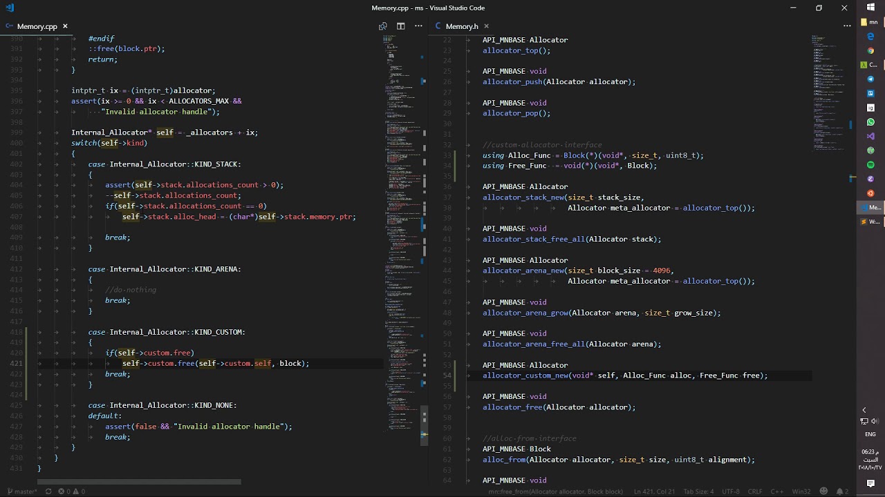 Coding Adventures - better leak detection, mutexes and file interface - day 007 - YouTube