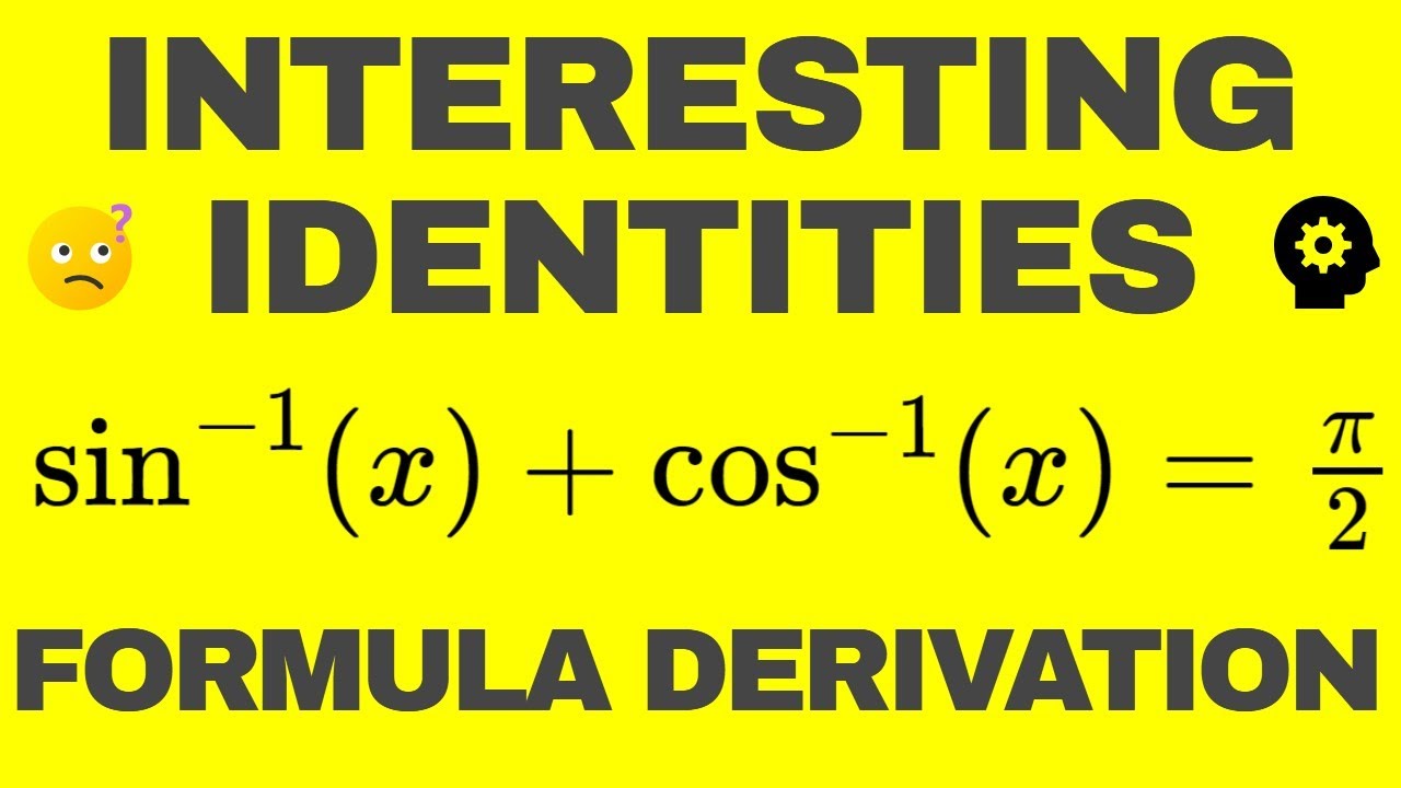 An interesting identity! - YouTube