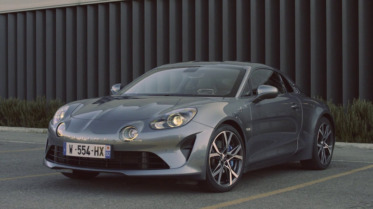 2022 Alpine A110 GT Thunder Grey B-Roll - YouTube