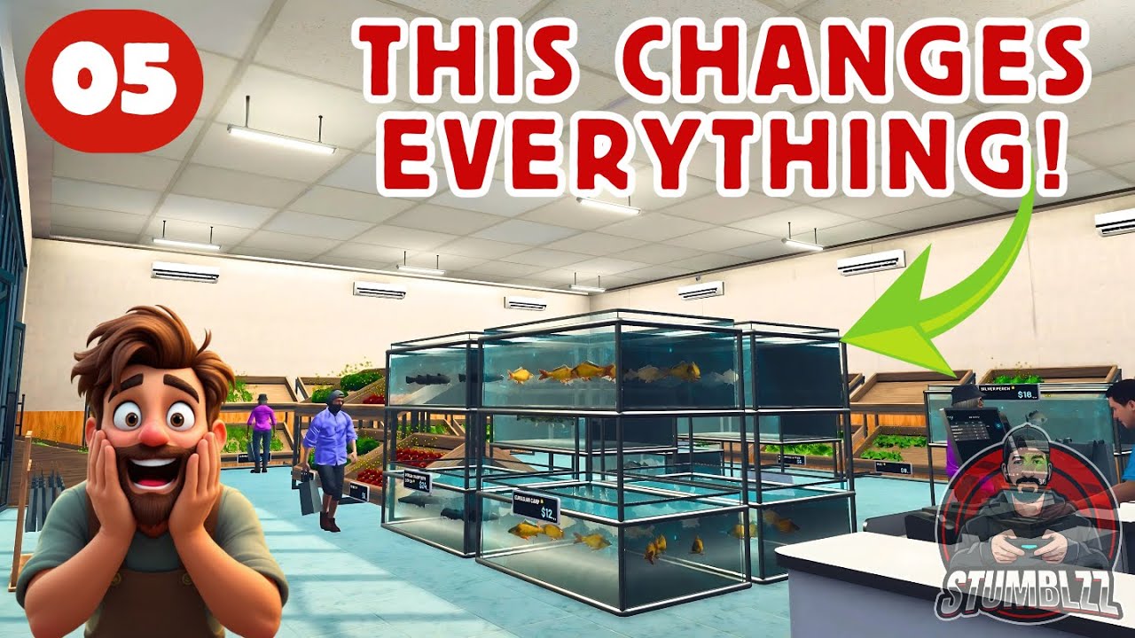 Hydroponics Simulator | Epic Fish Upgrade Changes Everything! - YouTube