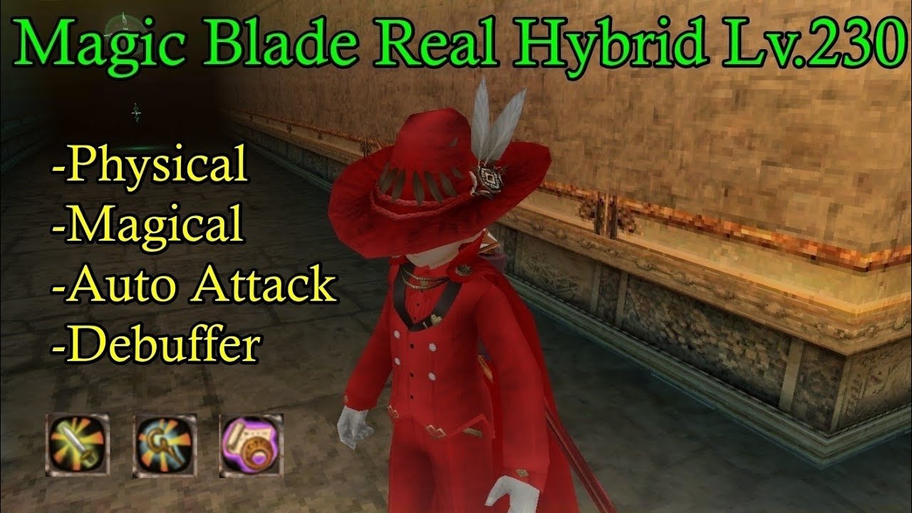 (Toram Online) - Real Hybrid Magic Blade Lv.230 - YouTube