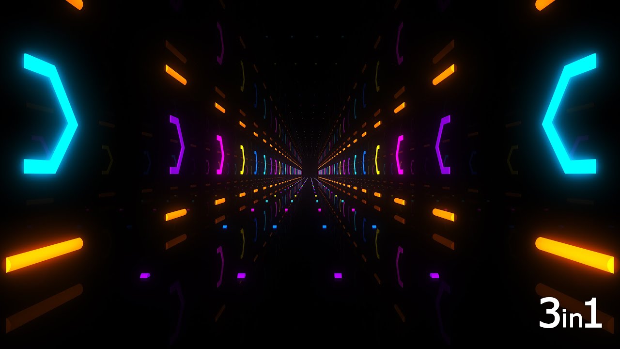 Neon Street Lights - YouTube