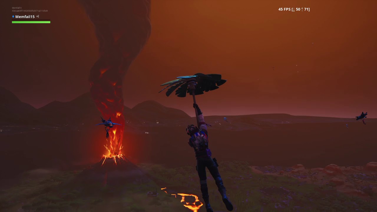 Fortnite Season 8 Final event Volcano eruption - YouTube