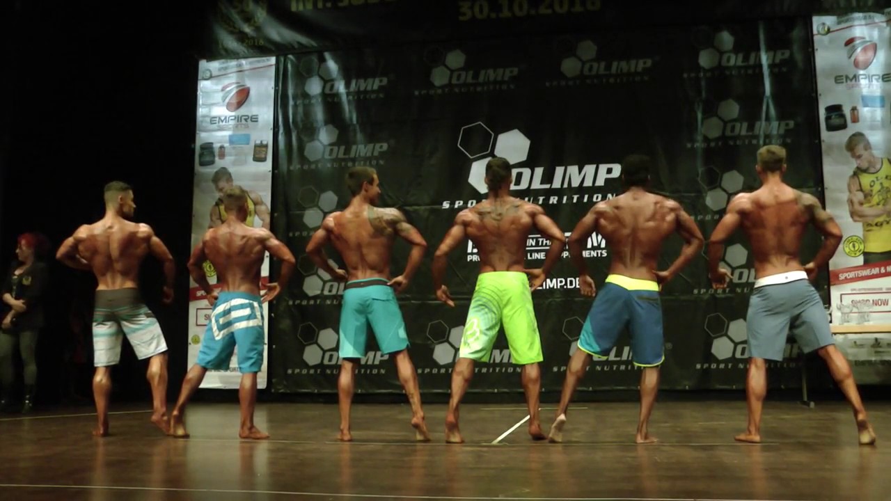 Men's Physique 175cm Finale @Int Süddeutsche Meisterschaft 2016 - YouTube