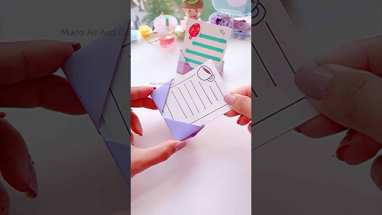DIY paper craft #shorts #youtubeshorts #paper_craft #craft #love # ...