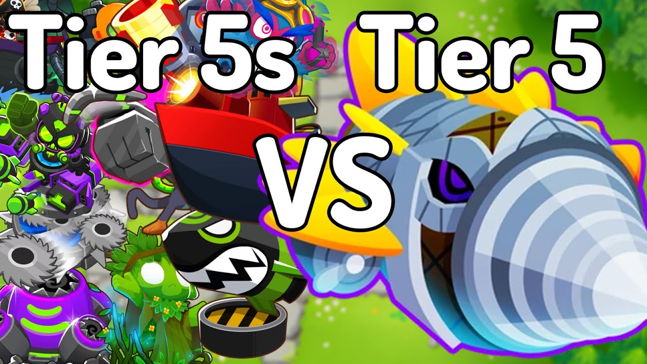 All Tier 5 Towers VS. Tier 5 Elite Dreadbloon - YouTube