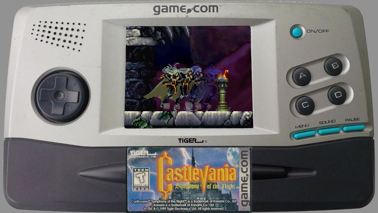 Symphony of the Night on the Game.com (This Is Real) - YouTube