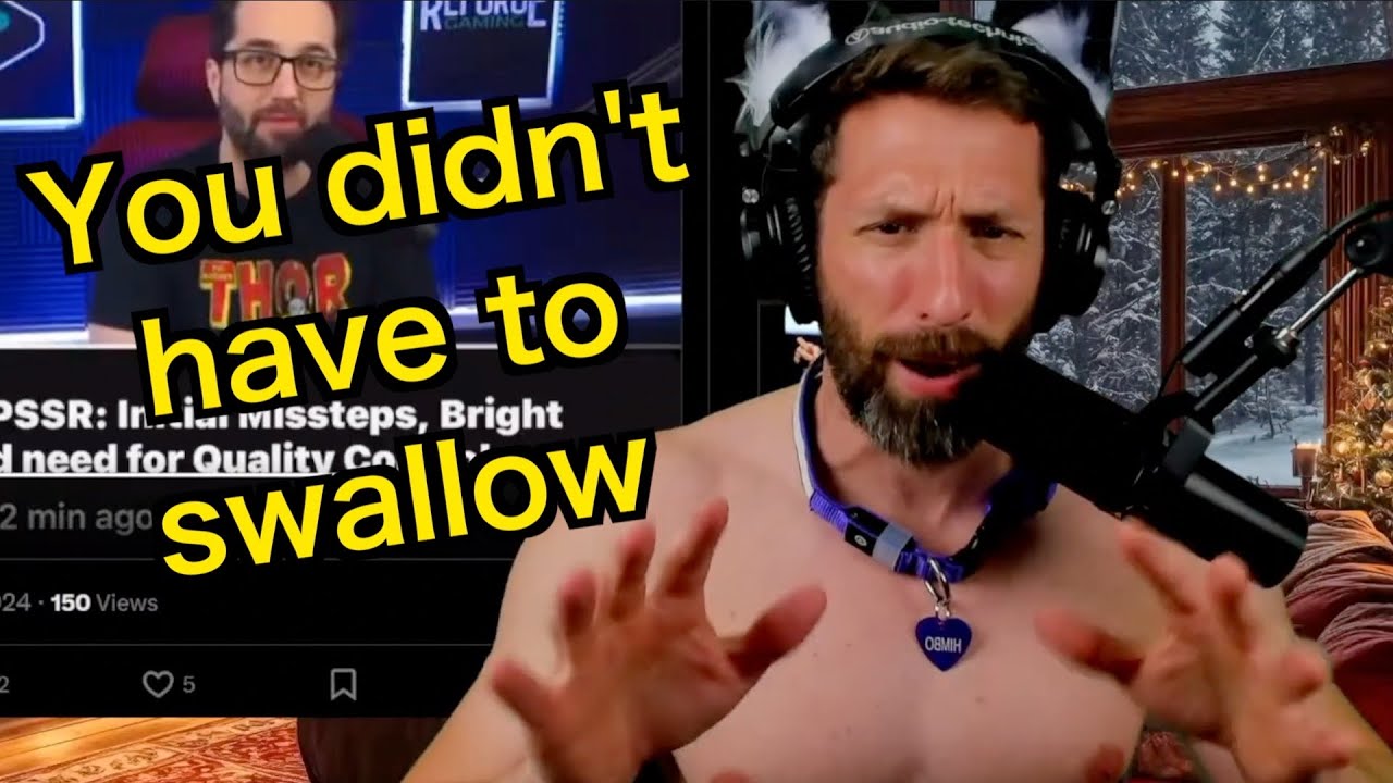 Reforge Gaming sucks off the PS5 Pro - YouTube